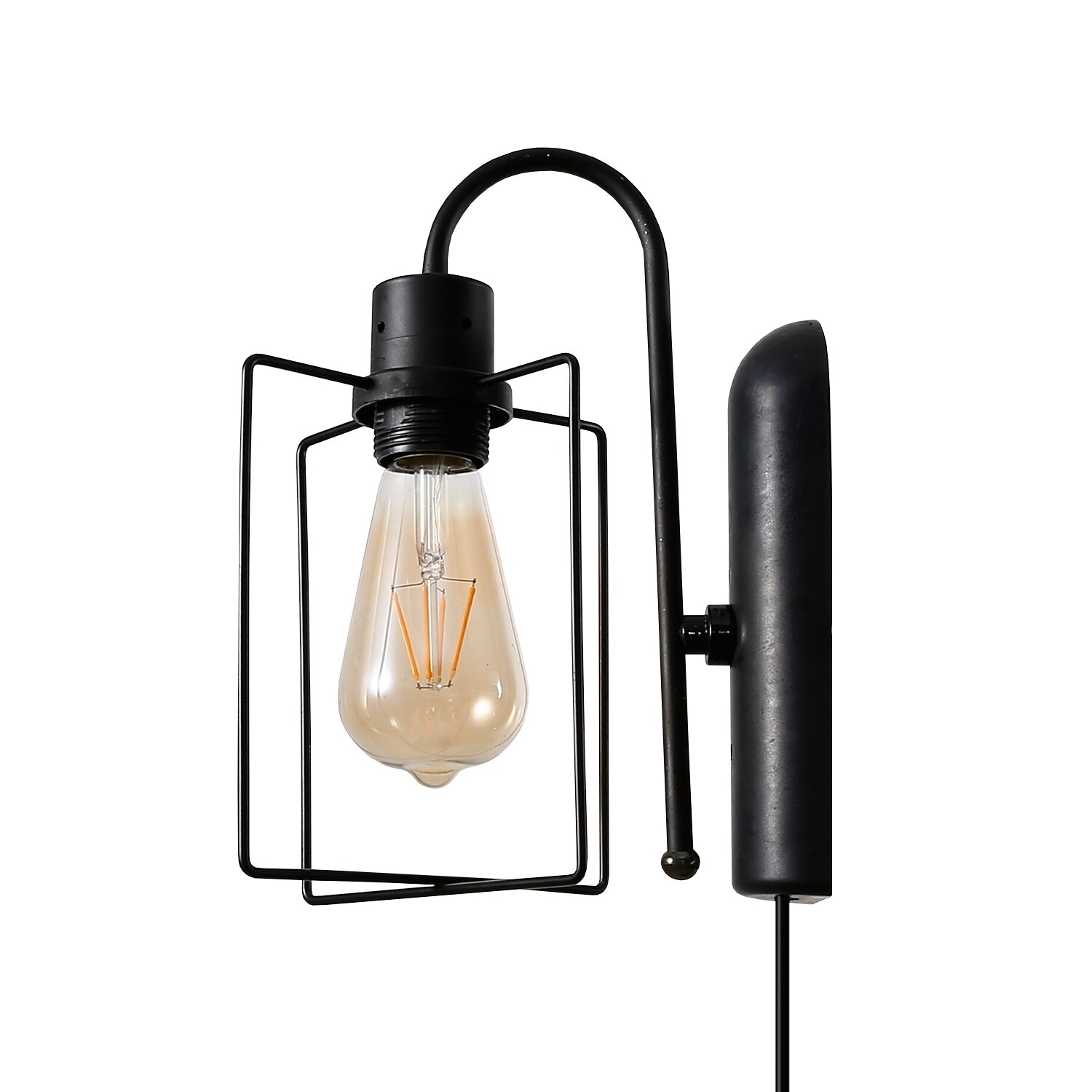 Настенный светильник 18103/1wBK ЭкономСвет