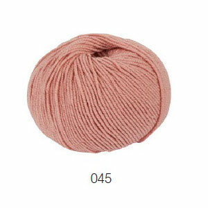 Пряжа "DMC" 488 C Woolly Chic 96% мериносовая шерсть, 4% полиэстер 50 г 125 м 045 коралловый