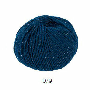 Пряжа "DMC" 488 C Woolly Chic 96% мериносовая шерсть, 4% полиэстер 50 г 125 м 079 т. синий