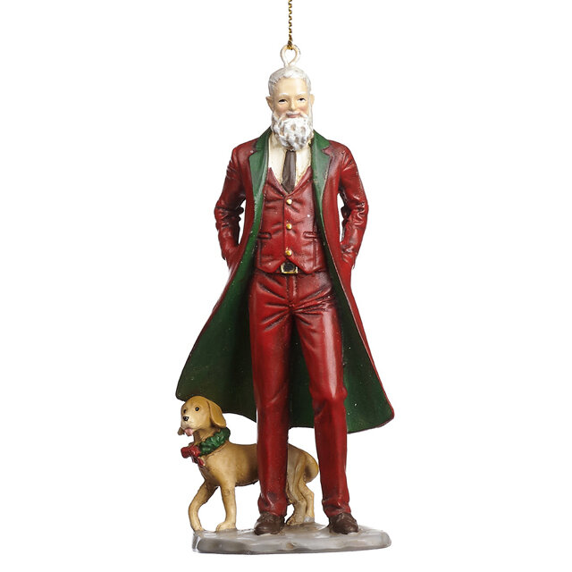 Елочная игрушка Сэр Фердинанд - Christmas Walk 13 см, подвеска, Goodwill (Гудвилл), MC38101-2