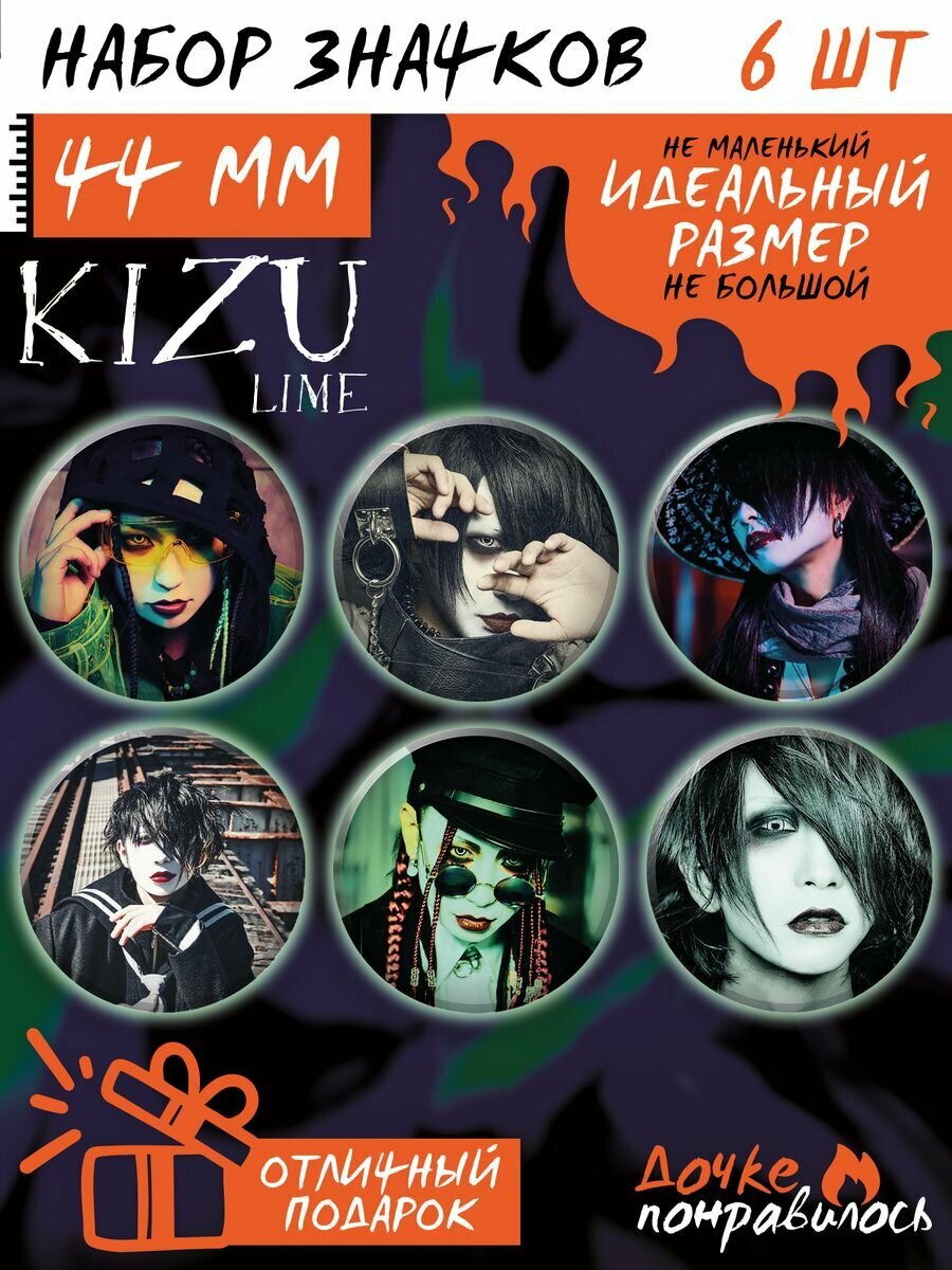 Значки на рюкзак Kizu