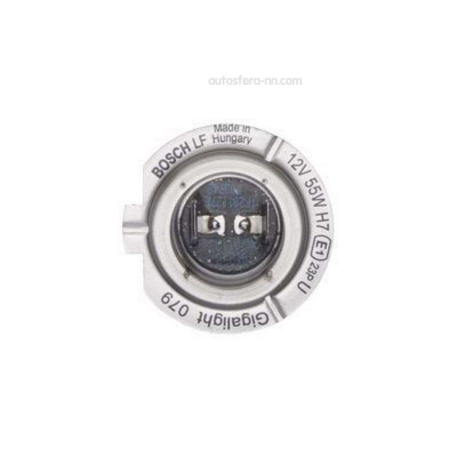 BOSCH 1987301426 к-кт ламп! галогенная H7 55W 12V PX26D +120% Gigalight Plus 120 (2шт)\