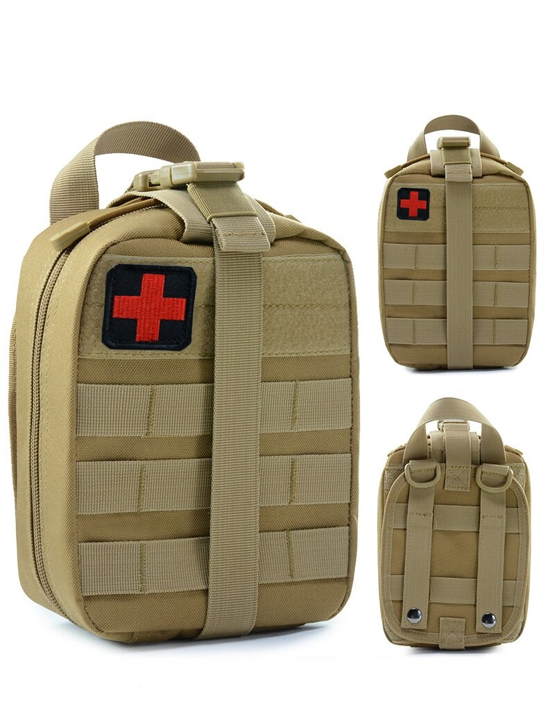 Подсумок под Аптечку Molle отрывной койот