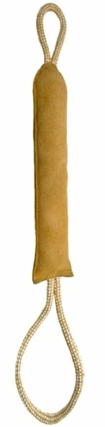 BUFFALO Игрушка для собак Палочка с петлями, 60 см х 6 см, буйволиная кожа