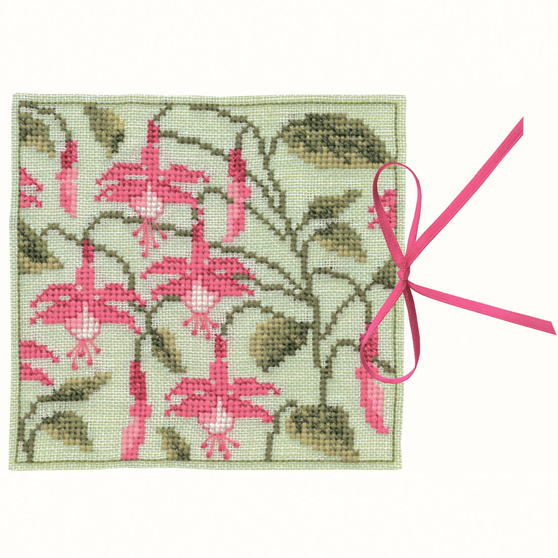 Набор для вышивания чехла для игл Etui A Aiguilles Fuchsia Фуксии le boheur des dames 3472
