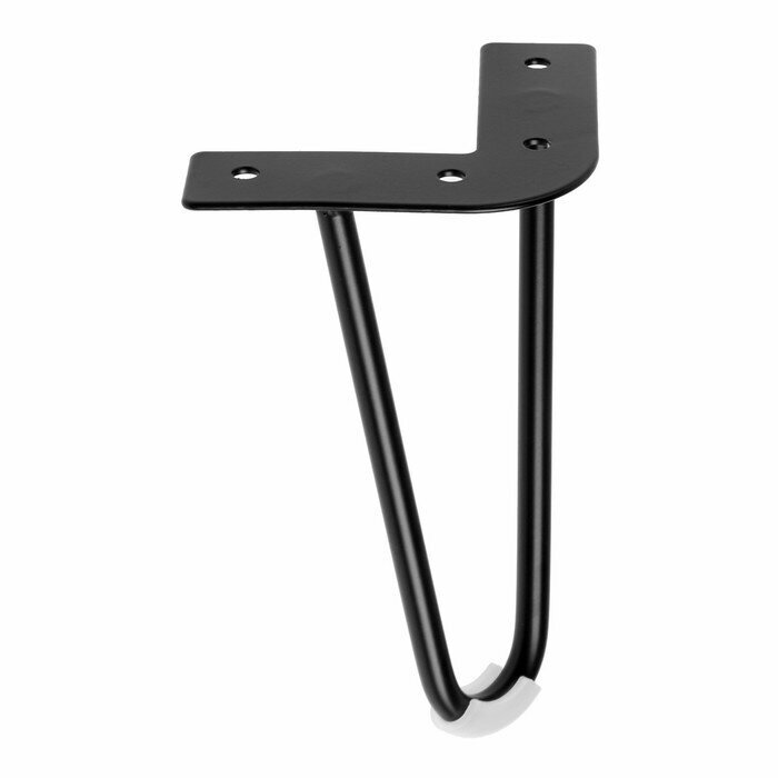 Опора мебельная CAPPIO OP06, h=150 мм, d=8 мм, 11×11 мм, цвет матовый черный