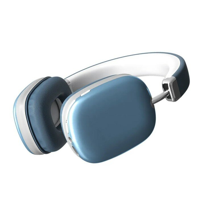 Наушники беспроводные, полноразмерные, RX-8, Bluetooth 5.3, с шумоподавлением, с микрофоном, AUX, 400 мАч, синие