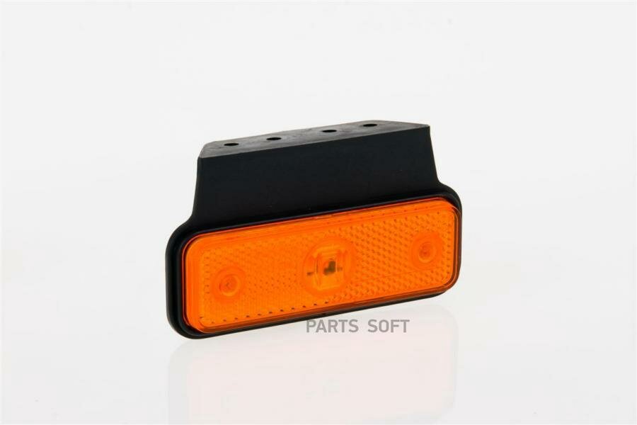 FT004ZKLED FRISTOM Фонарь габаритный жёлтый LED с проводом 2x0,75 мм? дл. 0,5м с кронш