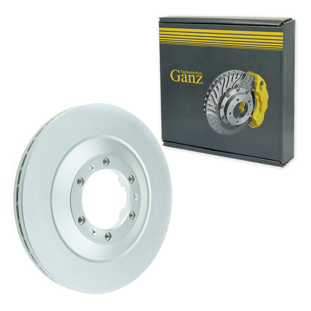 Диск тормозной передний с покрытием GREAT WALL Hover /Vent D=280mm GANZ GIJ06197