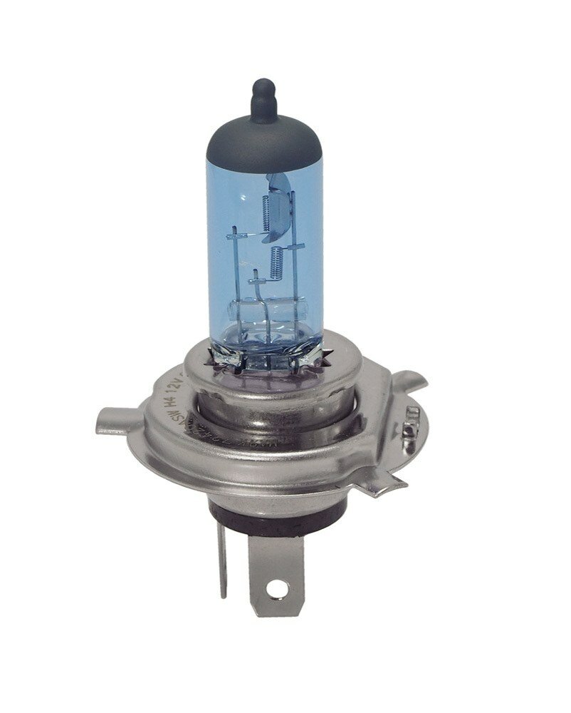 Лампа 12V H4 60/55W +30% P43T Маяк Active Super White - комплект 2шт Duobox 72420ASW+30