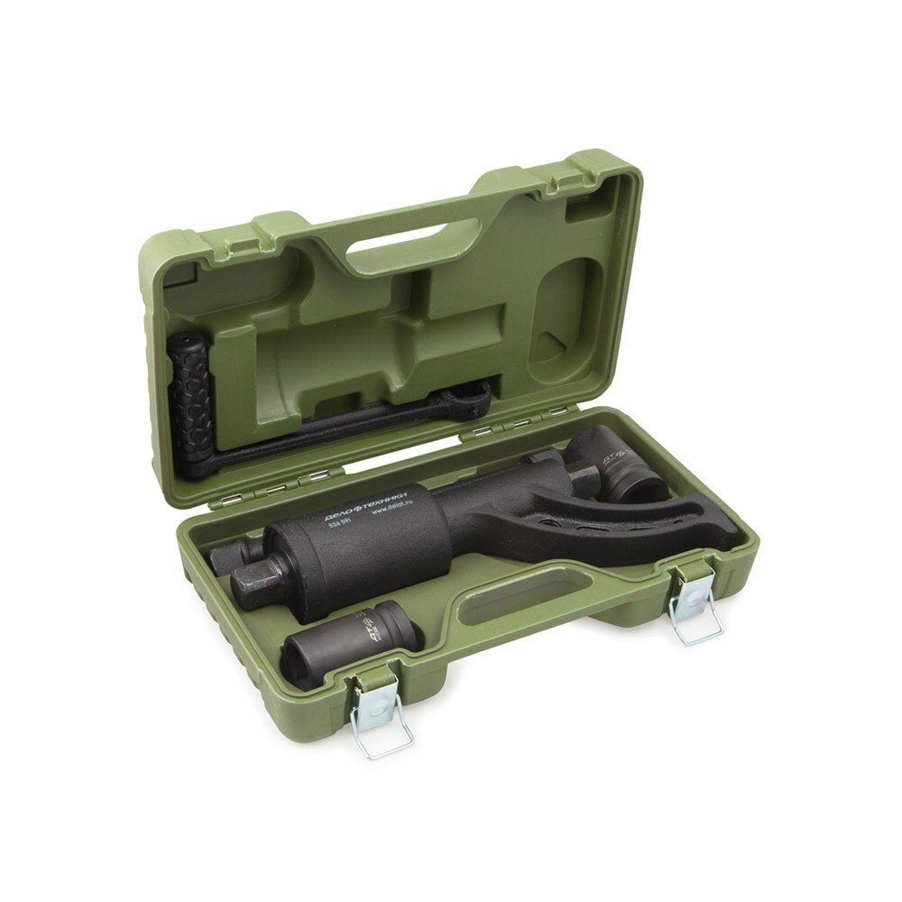 Гайковерт механический 1 мультипликатор удлиненный с головками дело техники 536591