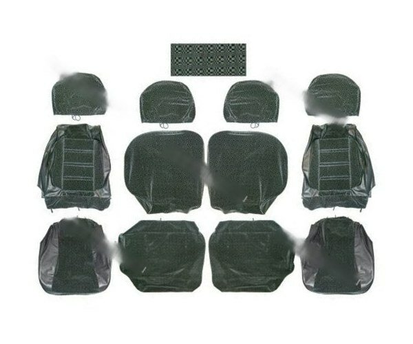 Чехлы 2111,12,71,72 Велюр/Кожзам 5112 Noname арт. 301-9 с эргономичным дизайном