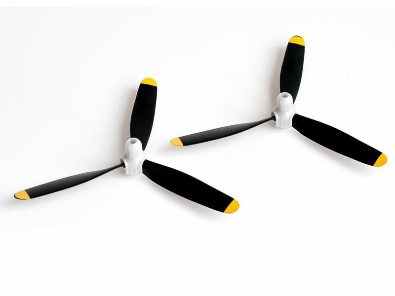 Пропеллер в сборе VolantexRC F4U 400, трёхлопастной, 2 комплекта (P7610805X2)