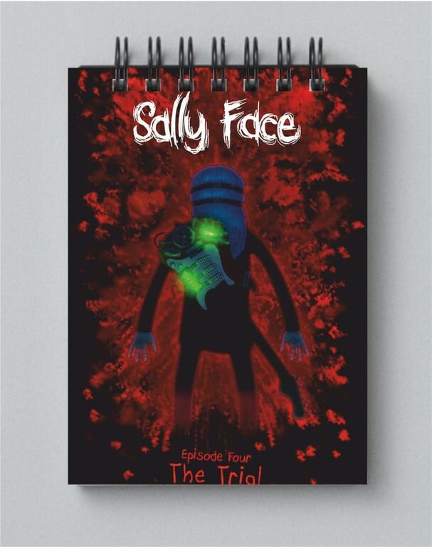 Блокнот Sally Face, Салли Фейс №36, А4