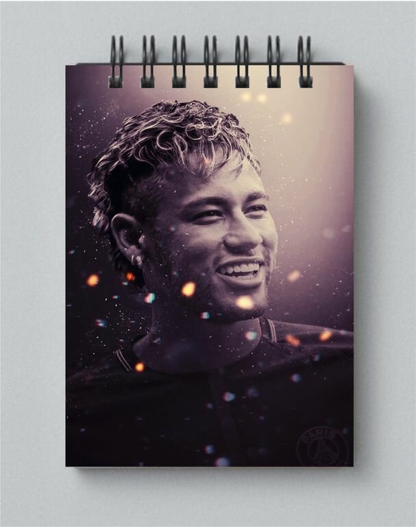 Блокнот Неймар да Силва Сантос Жуниор, Neymar da Silva Santos Junior №17, А4