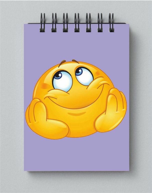 Блокнот эмодзи, emoji №53, А6