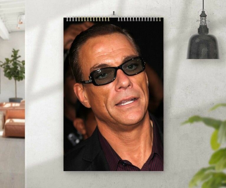 Перекидной календарь Jean-Claude Van Damme, Жан-Клод Ван Дамм №35, А3