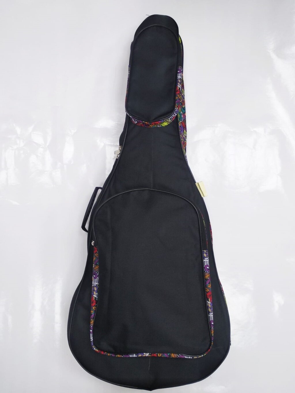 MZ-ChGC-3b/muz Чехол для классической гитары, черный/"музыка", MEZZO