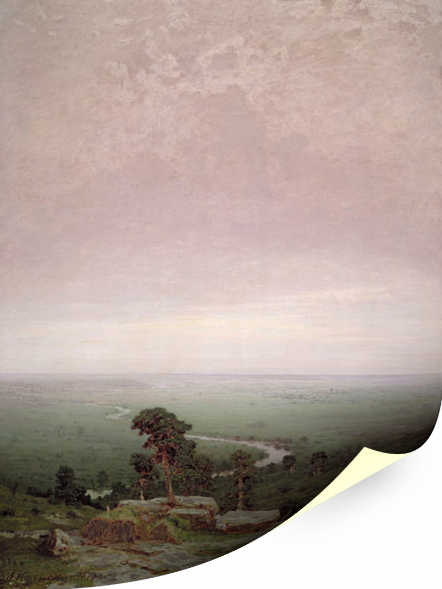 "Север", Куинджи А. И, картина для интерьера (репродукция) (50х66 см / без подрамника)