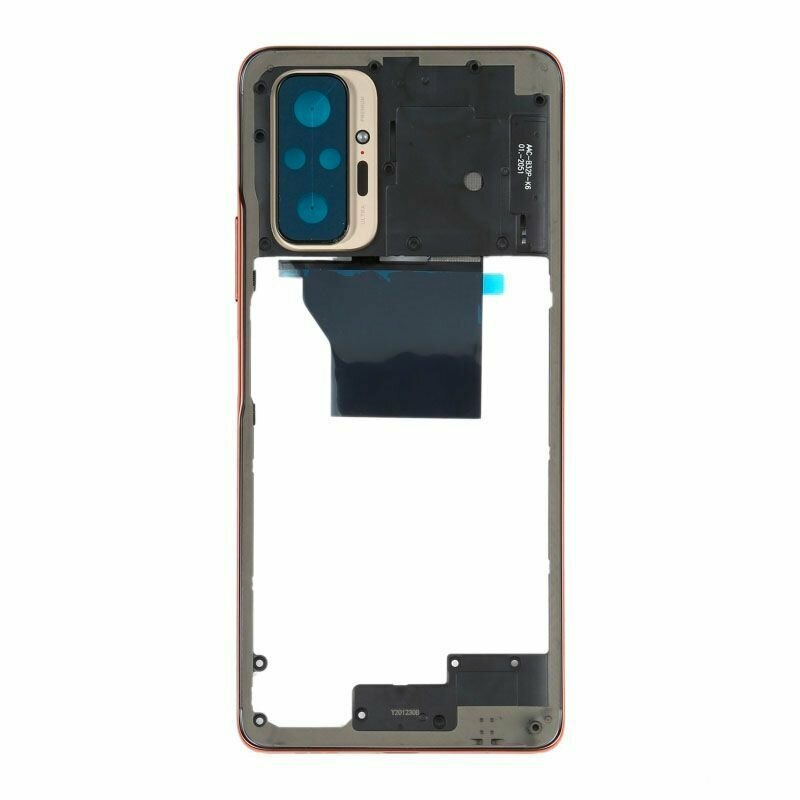 Средняя часть для Xiaomi Redmi Note 10 Pro M2101K6G Цвет: Бронза