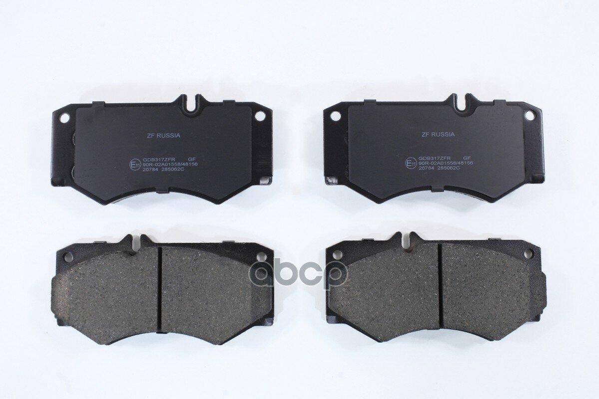 Колодки Тормозные Передние Mb 100 (631) 88- G-Class (W463 W461) 89- ZF Russia арт. gdb317zfr