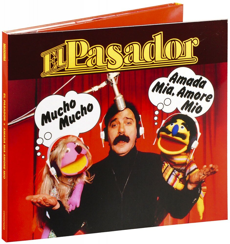 El Pasador. Amada Mia Amore Mio (CD) (2023 год, СД диск, Картонный бокс (digipack))