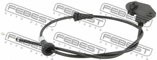 Трос открывания замка капота Febest 19101-E46