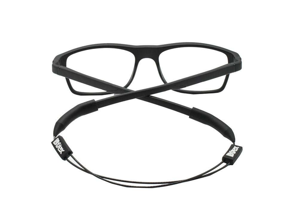 Оправа для очков BFLEX BF070558 пол Мужской форма оправы Вайфарер (Wayfarer) цвет оправы Чёрный — фото 1