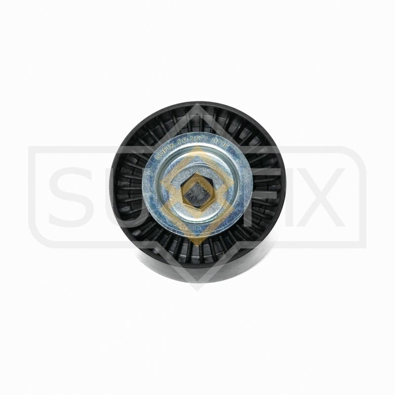 SUFIX Ролик натяжной приводной CITROEN Jumper(230) 2.8D-3.0D 99>, FIAT Ducato(230/244/250) 2.8-3.0 00>, IVECO Daily IV 3.0D 06-11, PEUGEOT Boxer 2.8D-3.0D 06>