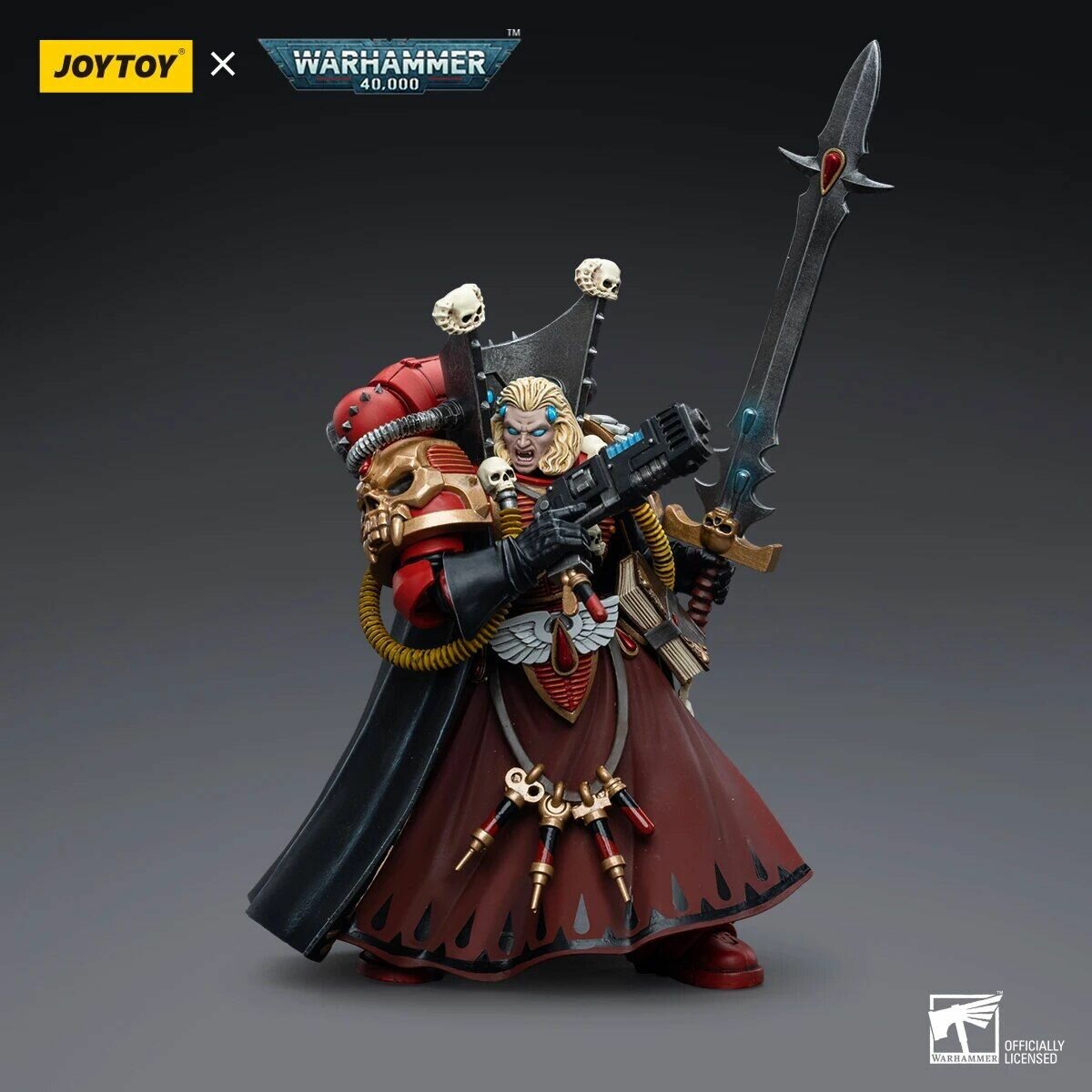 Подвижная фигурка JOYTOY Warhammer 40000 Blood Angels Mephiston