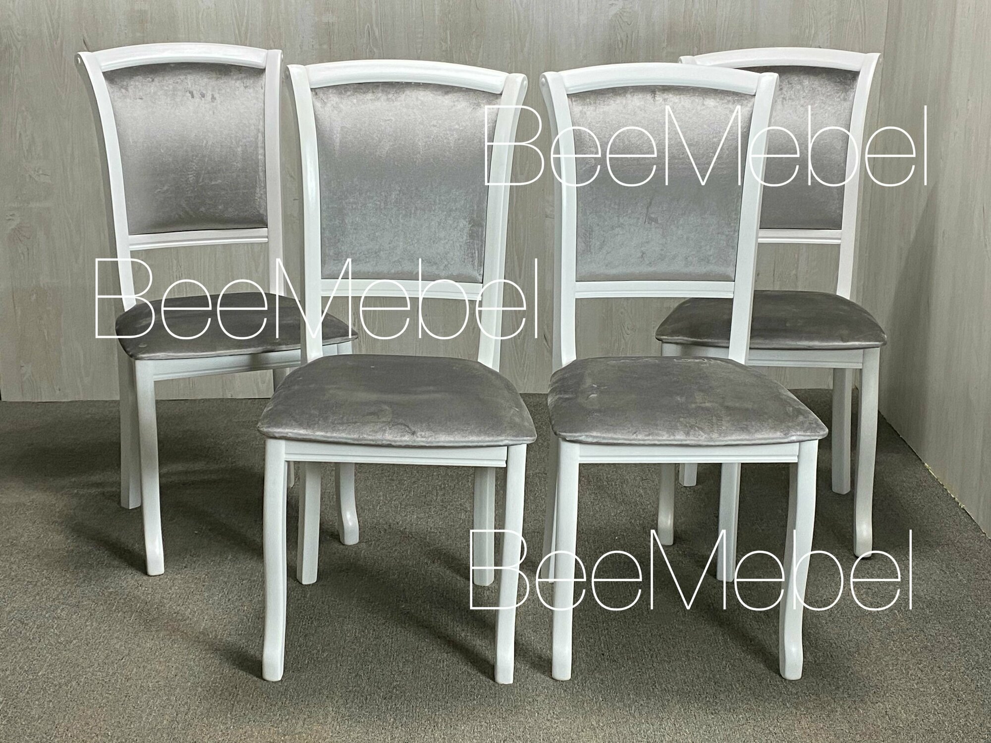 Стулья для кухни из массива бука 4шт. Комплект стульев для кухни.