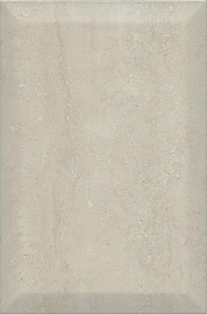 KERAMA MARAZZI Плитка Туф бежевый светлый грань глянцевый глянц, 20x30 9,5 мм, арт. 8347 (цена за 1.5 м2)