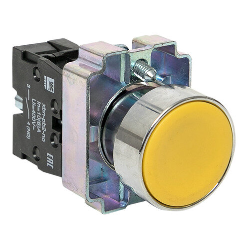 Кнопка управления BA51 желтая EKF, тип XB2BA51 220V