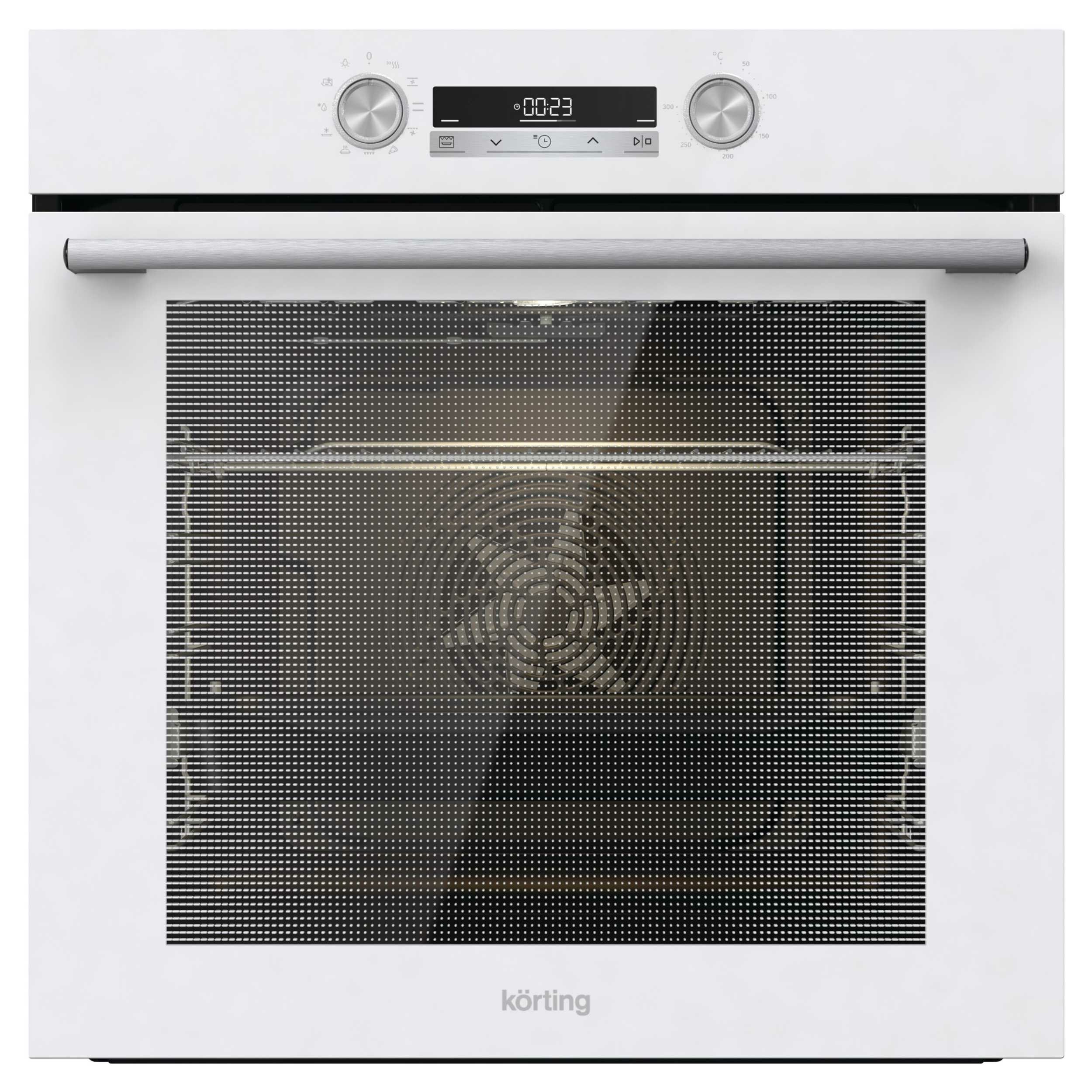 Электрический духовой шкаф Korting OKB 6821 CEW, 77 литров, белого цвета