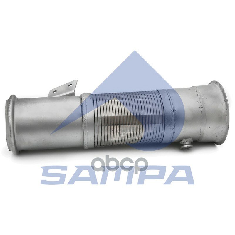 Труба приемная глушителя SCANIA с гофрой SAMPA SAMPA арт. 044.275