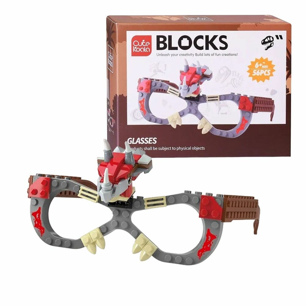 Конструктор Cute Blocks Очки: Коала, 56 деталей 1105