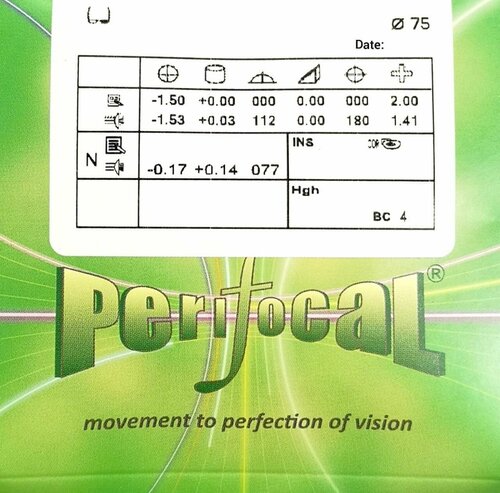 Линза Perifocal-Psa 1.67 Transitions GEN8 Grey Superclean Light ...