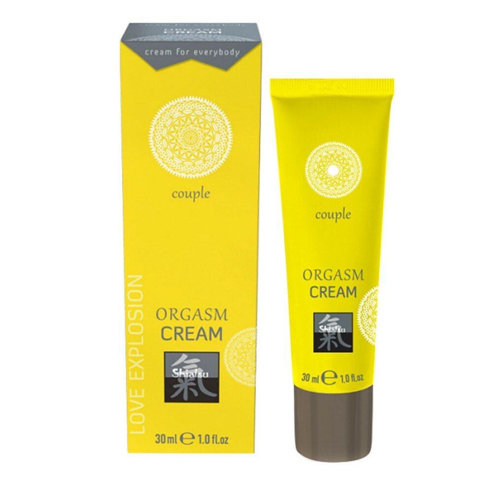Возбуждающий и пролонгирующий крем для пар «Shiatsu Orgasm Cream», 30 мл
