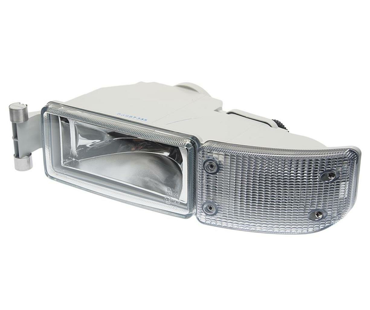 Фара противотуманная MAN TGA с белым указателем поворота левая DEPO