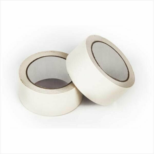 Лента малярная, белая, односторонняя, 50 мм х 25 метров, 2 штуки