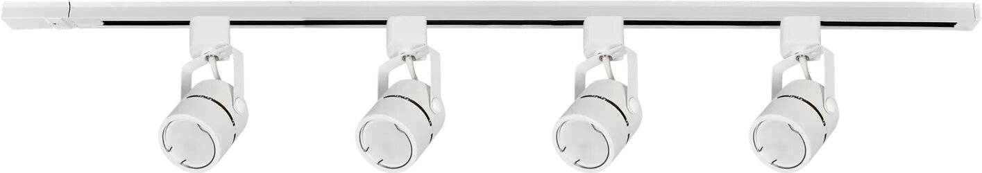 Трековая система освещения Volpe Q321 подвесная 98.5 см цвет белый под лампу 4 шт.