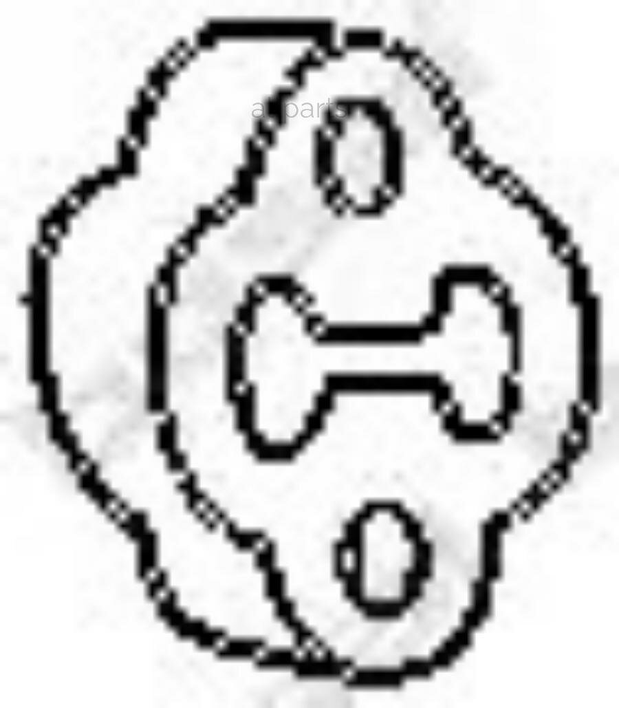 BOSAL 255-275 Крепление глушителя