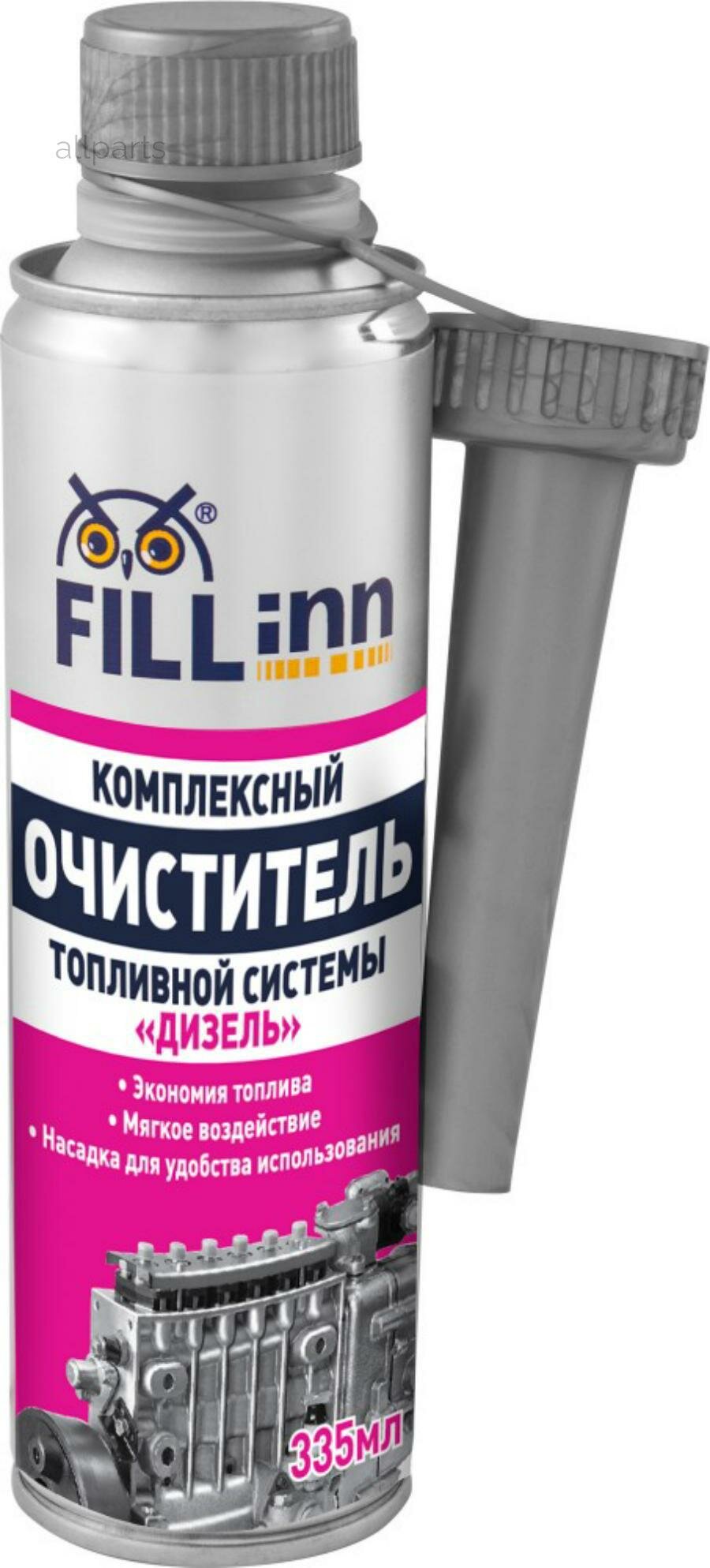 FILLINN FL062 Очиститель топливной системы дизель 70-80л 335 мл FILLinn FL062 FILLinn FL062