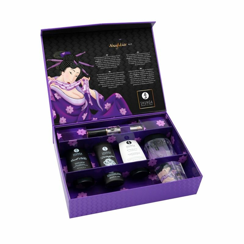 Самый возбуждающий набор интимной косметики SHUNGA Naughter Kit, 5 предметов — фото 1