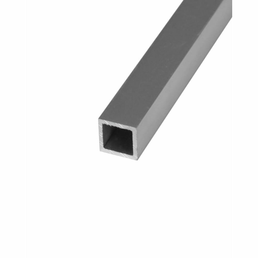 Профиль ПилотПро Ал, квадр. труба, 20х20х1,5, 1 м, серебро 06430
