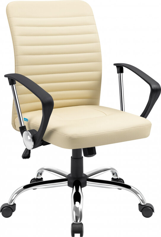 Офисное кресло Defender Dublin Бежевый, PU,3класс