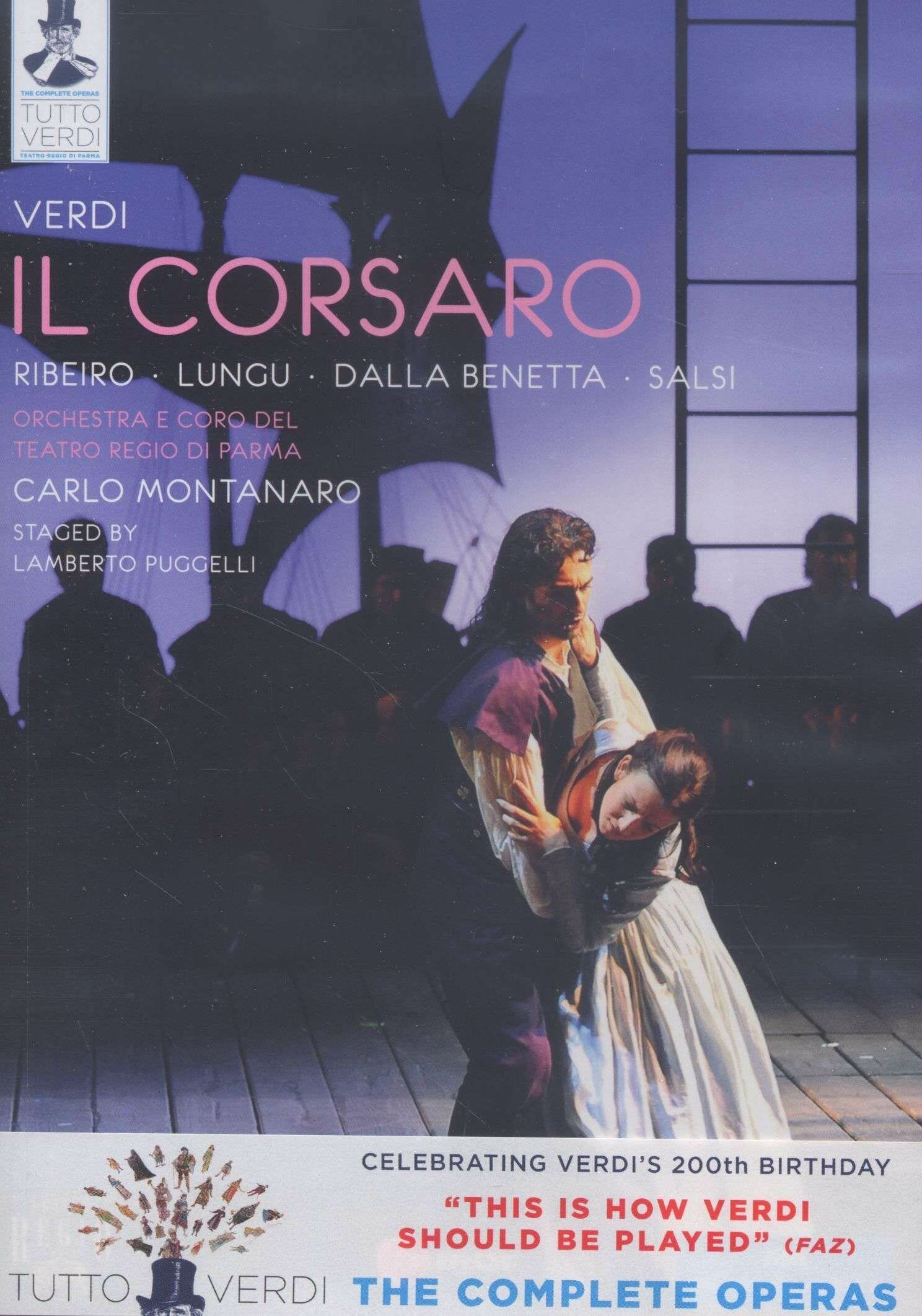 Диск Giuseppe Verdi (1813-1901) - Tutto Verdi Vol.12: Il Corsaro (DVD) (1 DVD)