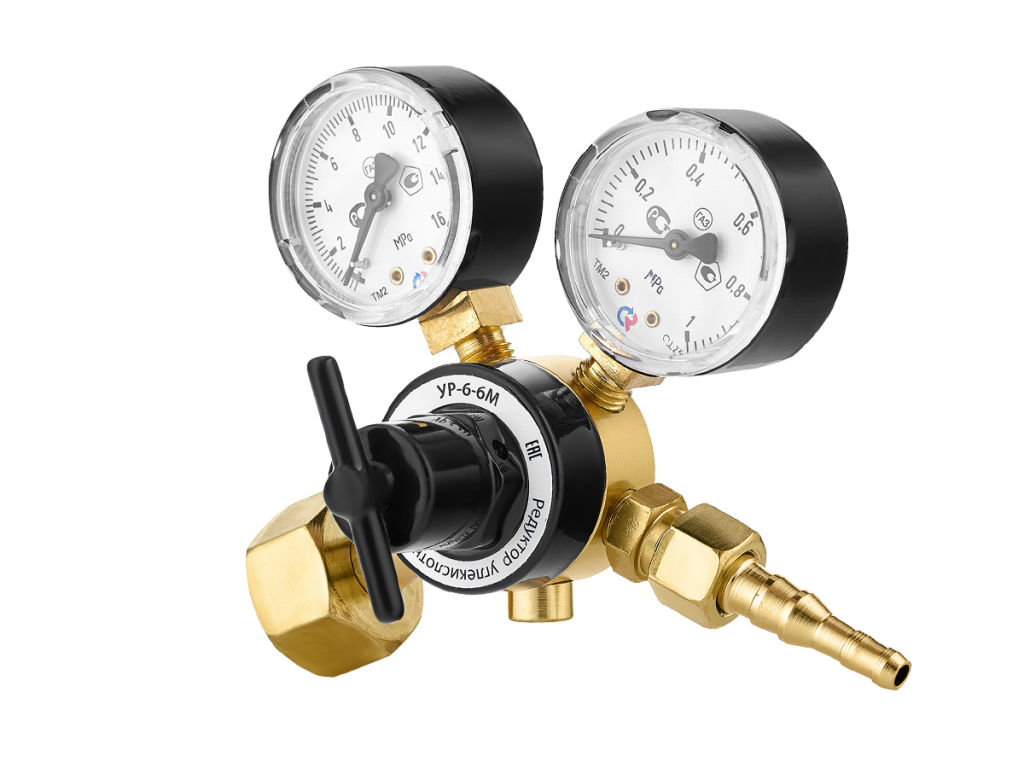 Редуктор углекислотный УР-6-6М Сварог (манометры с поверкой)