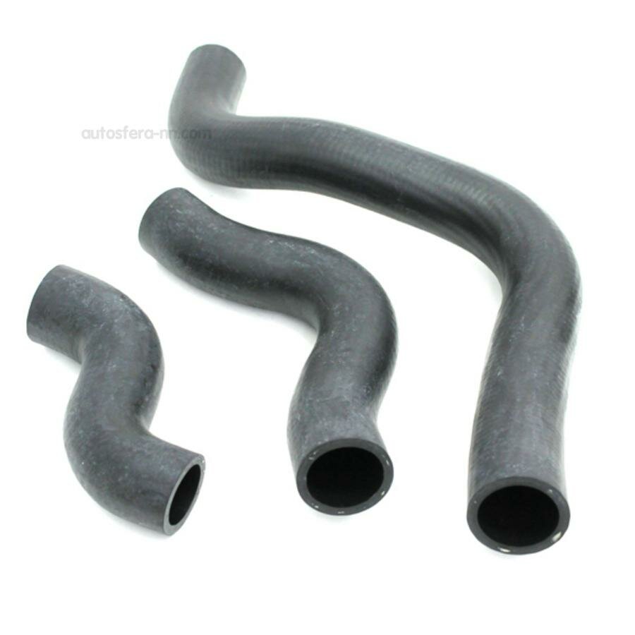 RIGINAL RGCL1303000 Патрубки радиатора для а/м Chevrolet Lanos (без кондиционера) (кт 3 шт.) RIGINAL