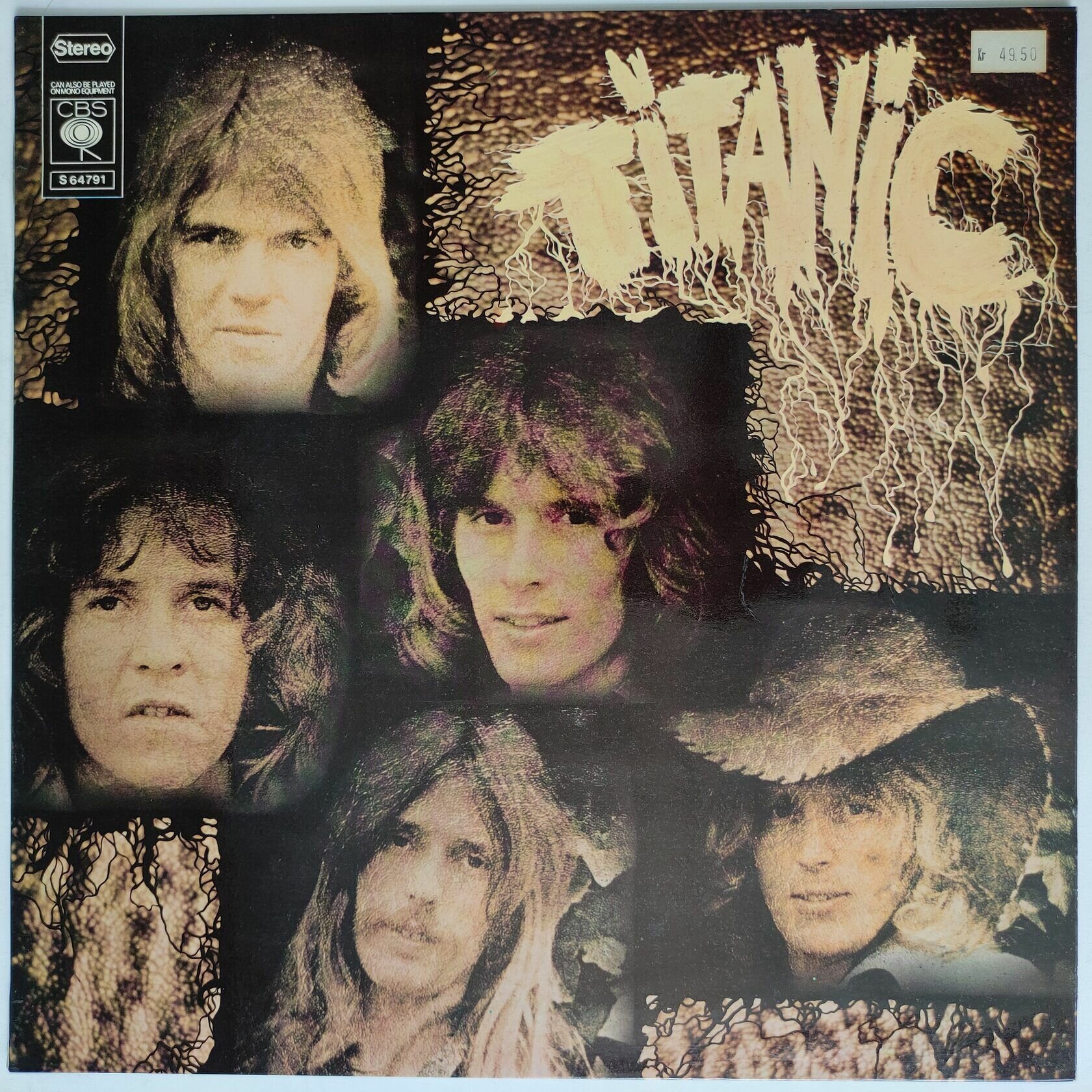 Пластинка Titanic "Sea Wolf" (1971, Holland, Gatefold) LP
